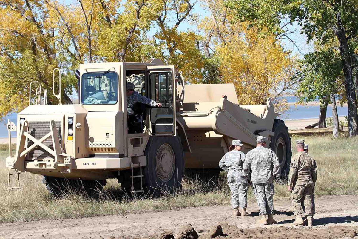 National Guard continues roadwork at Orman Dam | Belle Fourche ...