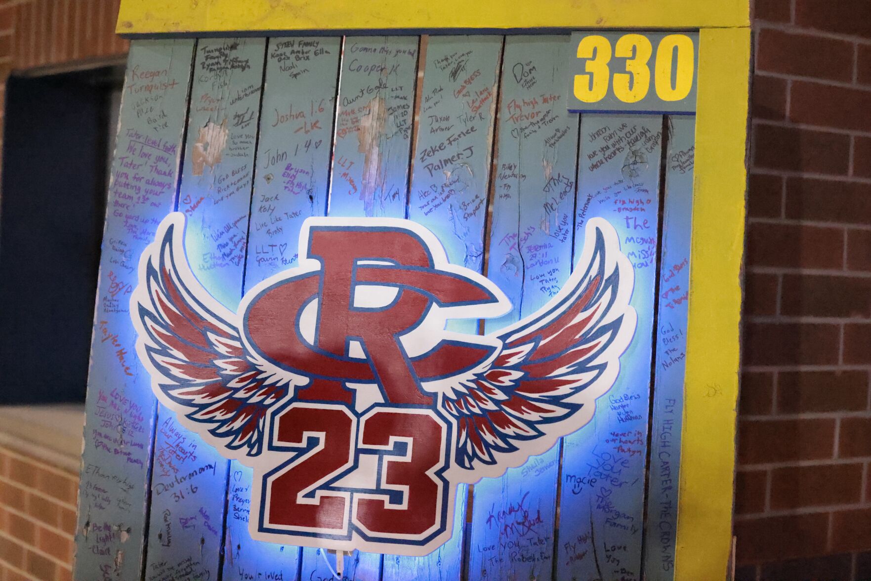PHOTOS: Post 22 holds 'Light the Night' tribute for Carter 'Tater' Johnson
