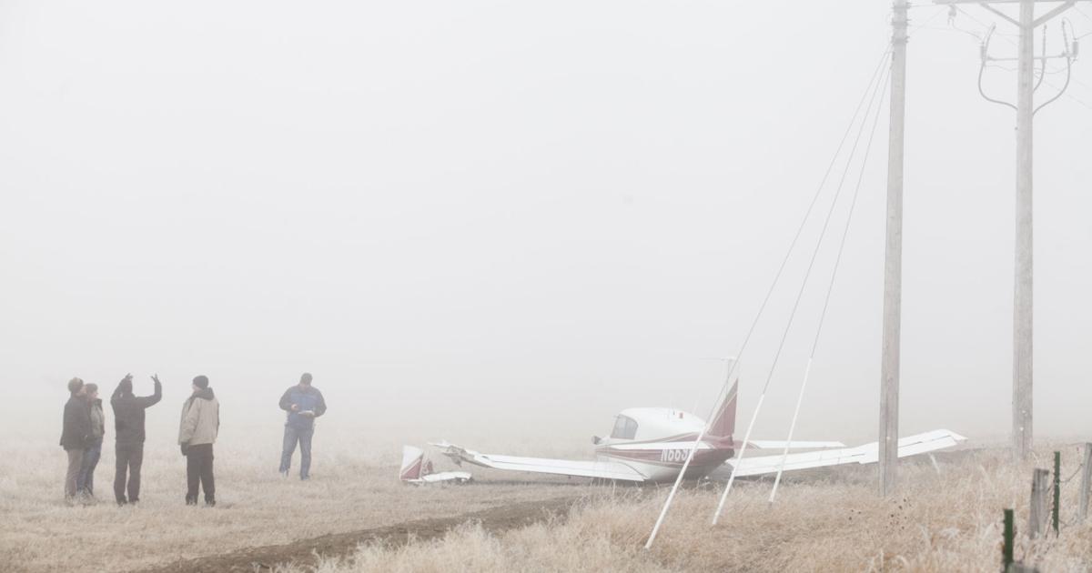 Small plane misses runway in Sturgis, two injured in crash Small plane misses runway in Sturgis, two injured in crash