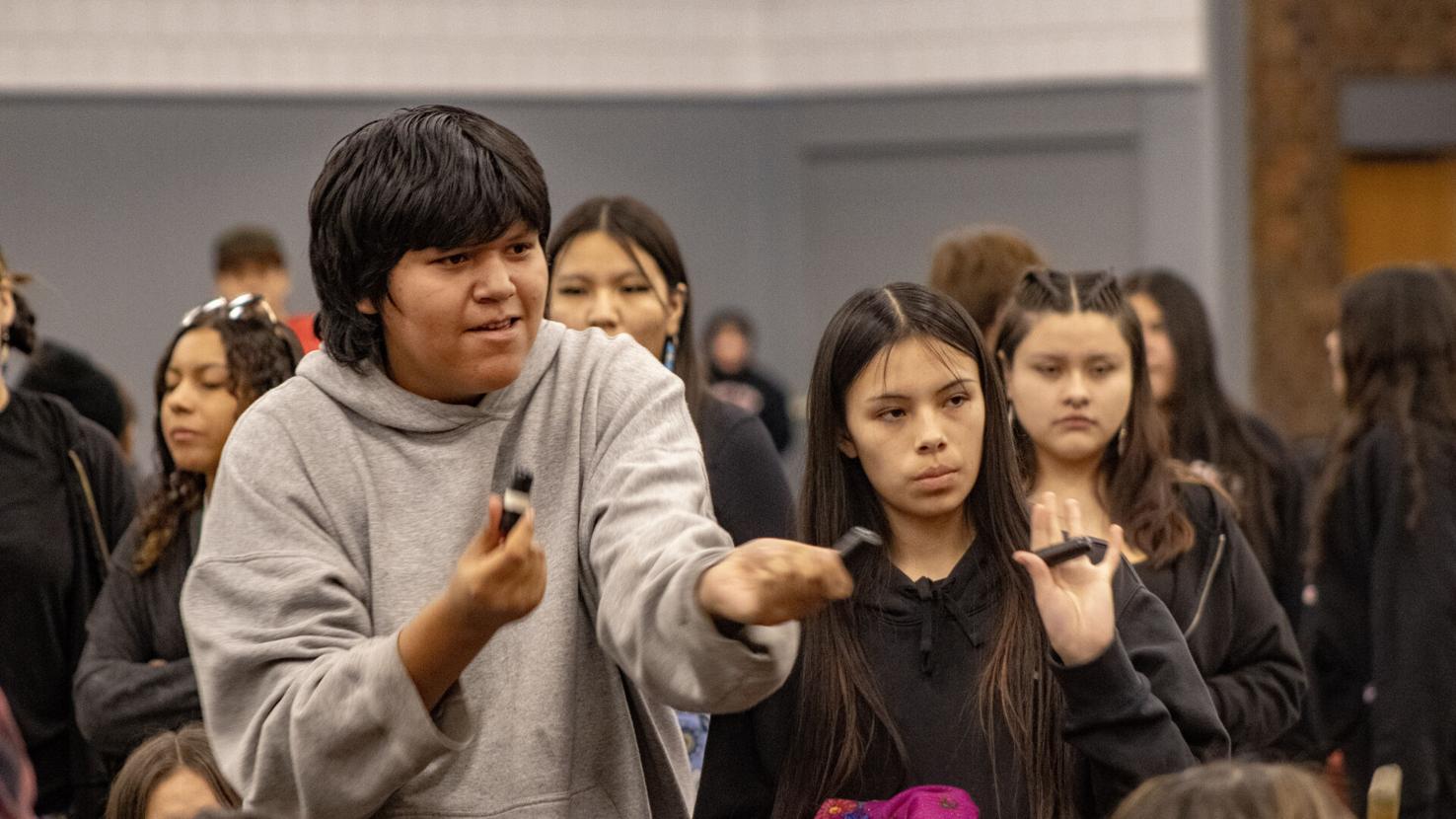 PHOTOS: Hand games tournament at LNI showcases tradition