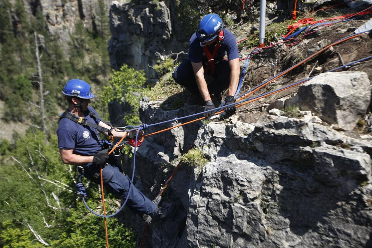 End of the rope: Cliff-side training to save others | Local ...