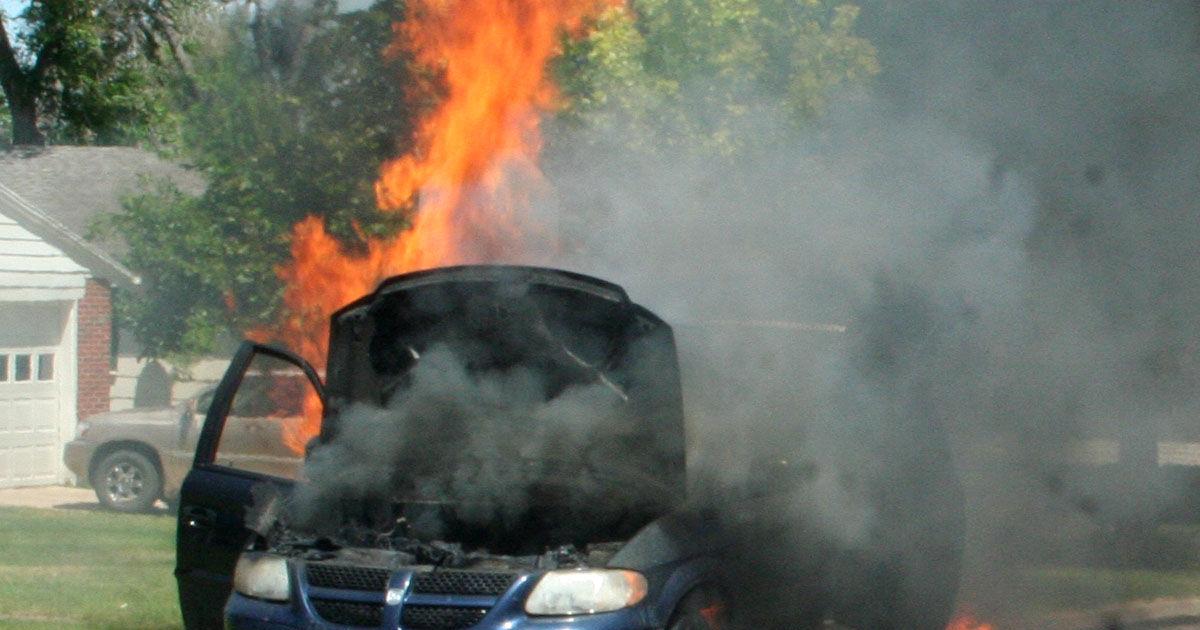 Fire department responds to car, arson, grass fires