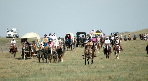 Medora to Deadwood trail ride overnights in Belle Fourche