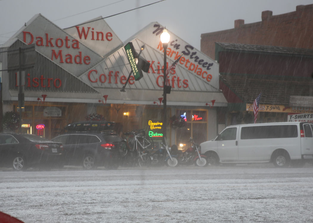 Heavy rain, high winds and hail blitz the Black Hills