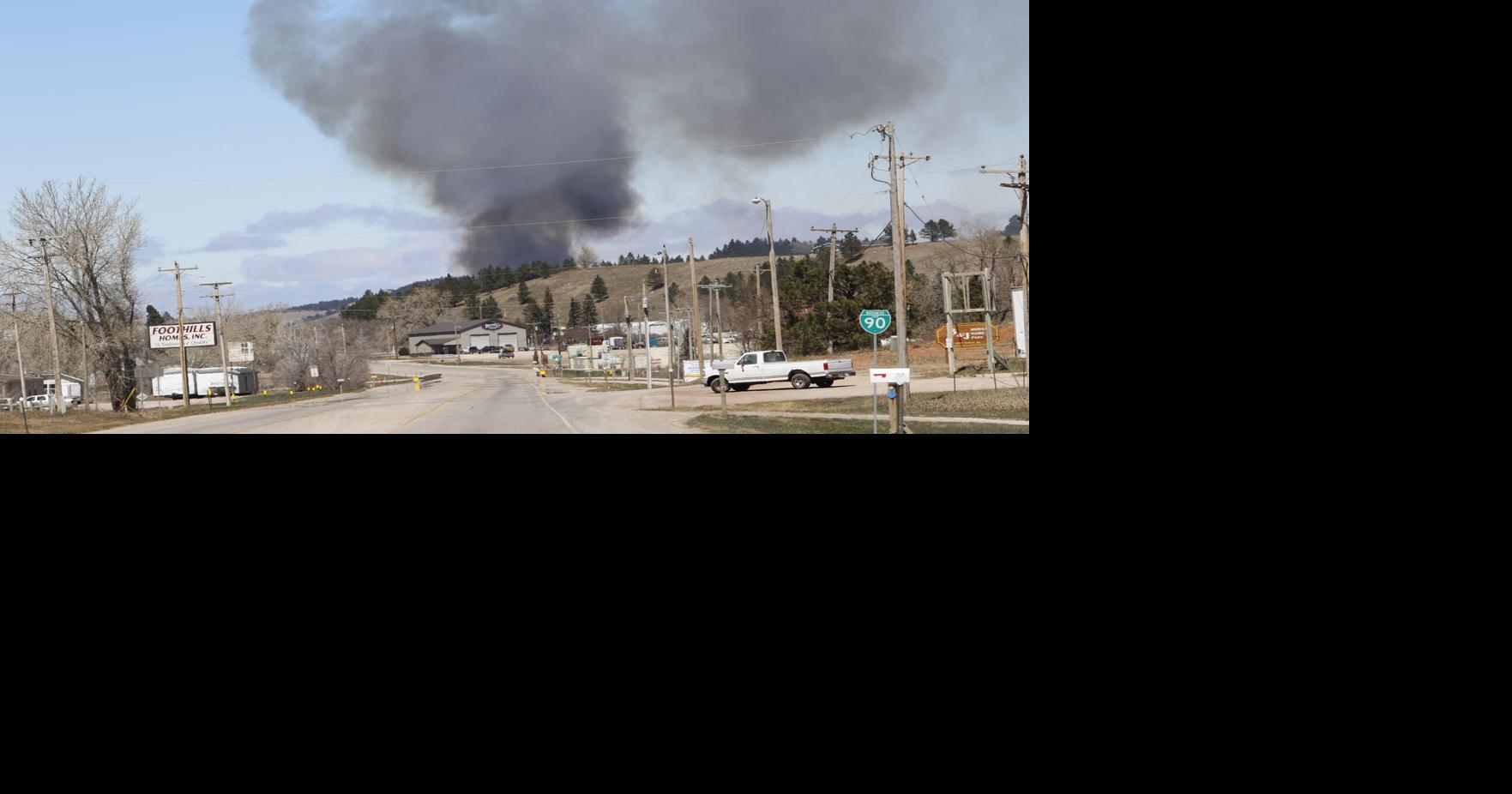 Firefighters respond to structure fire in Black Hawk