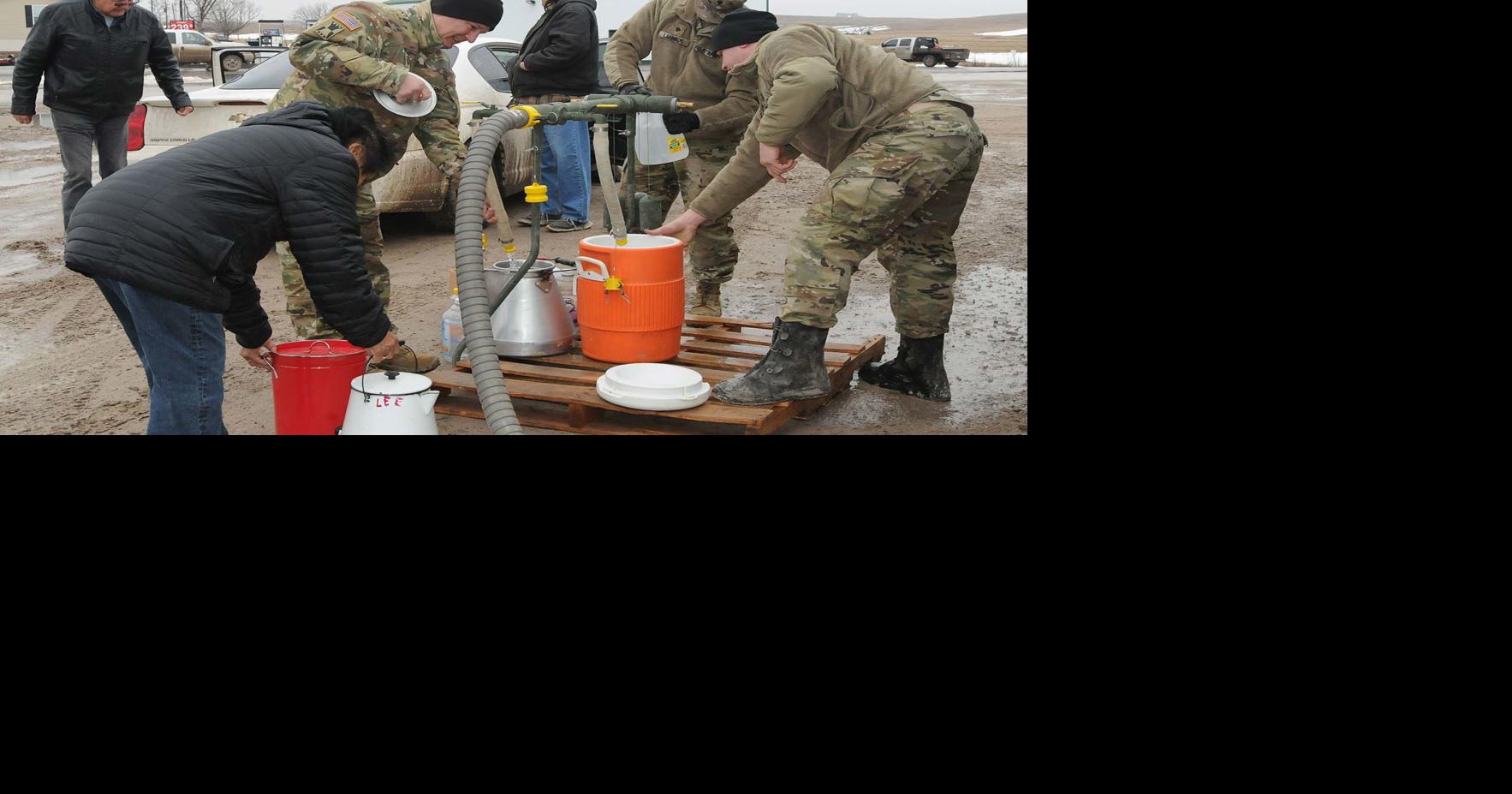 South Dakota National Guard, businesses help flood victims on Pine ...