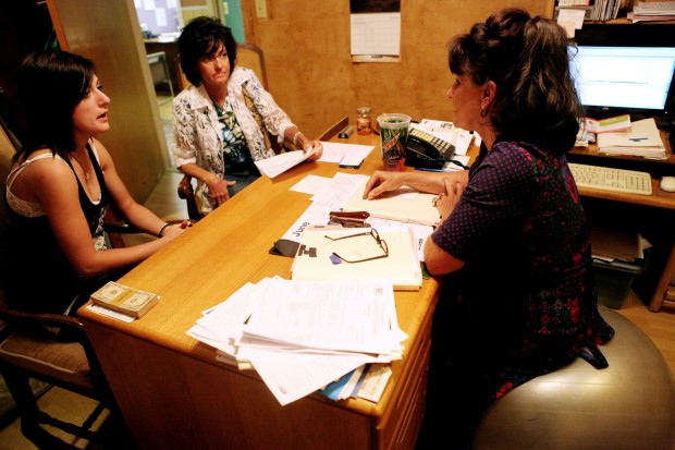 Getting a workout at the office