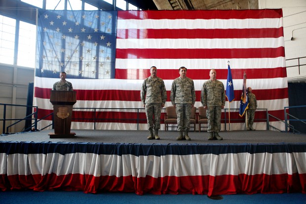 Ellsworth welcomes new commander