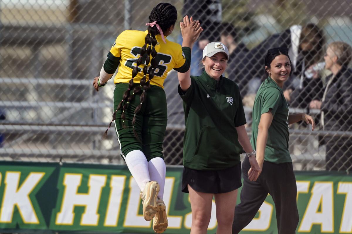 BHSU softball earns first RMAC sweep in eight years