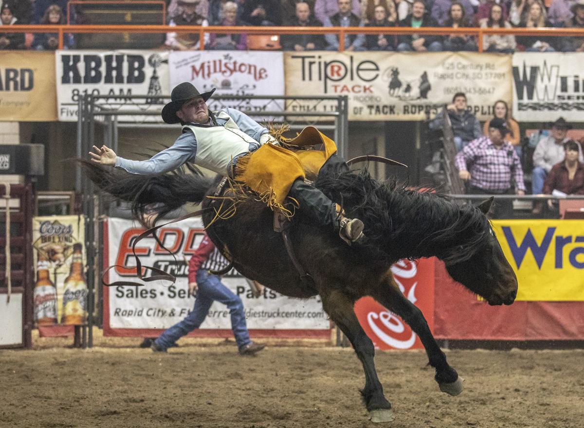 Cole Reiner returns to Rapid City with bareback win | Sports ...