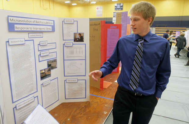 Science fair projects tackle everything from bacteria to burning snow
