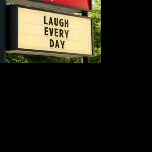 Signs amuse and inspire passers-by