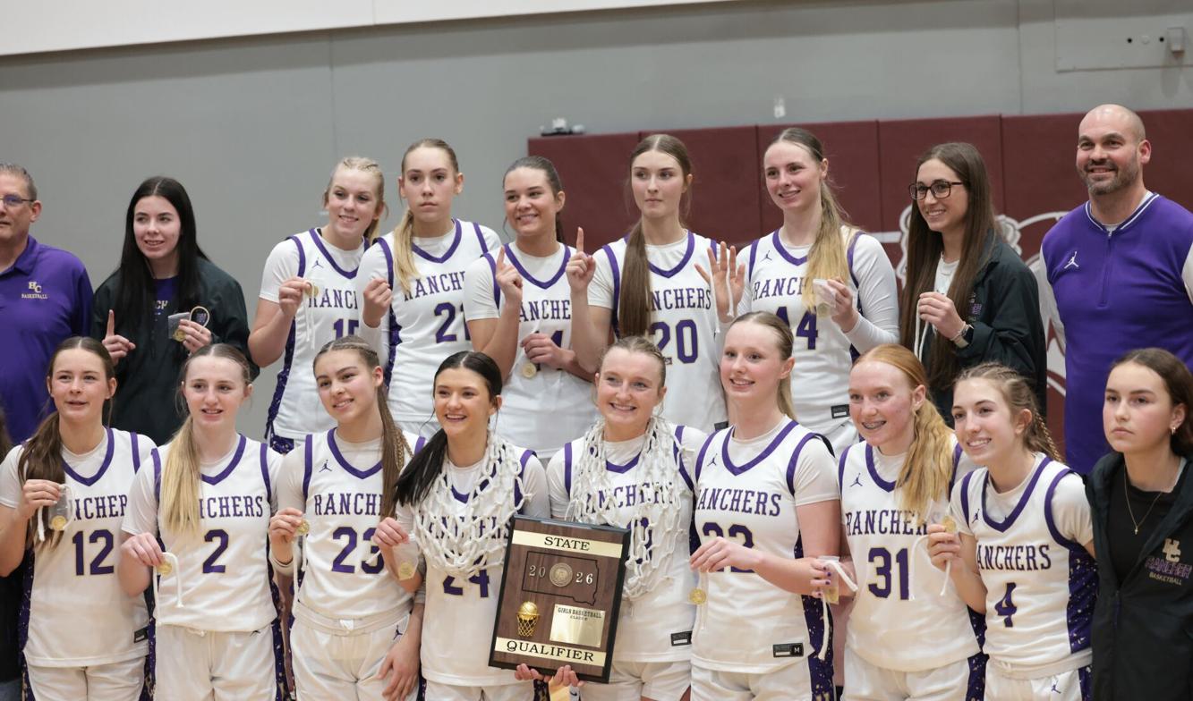 Harding County girls basketball makes state tournament