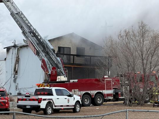 Updated: Rapid City fire crews battle structure fire on Wright Street ...