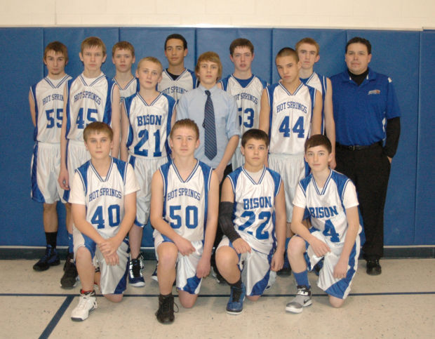 8th grade boys' basketball team