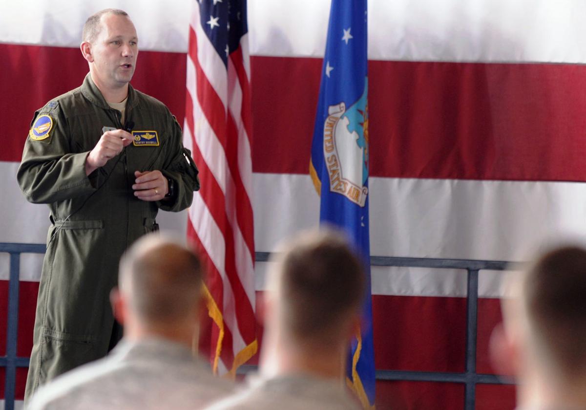 Boswell conducts first commander’s calls