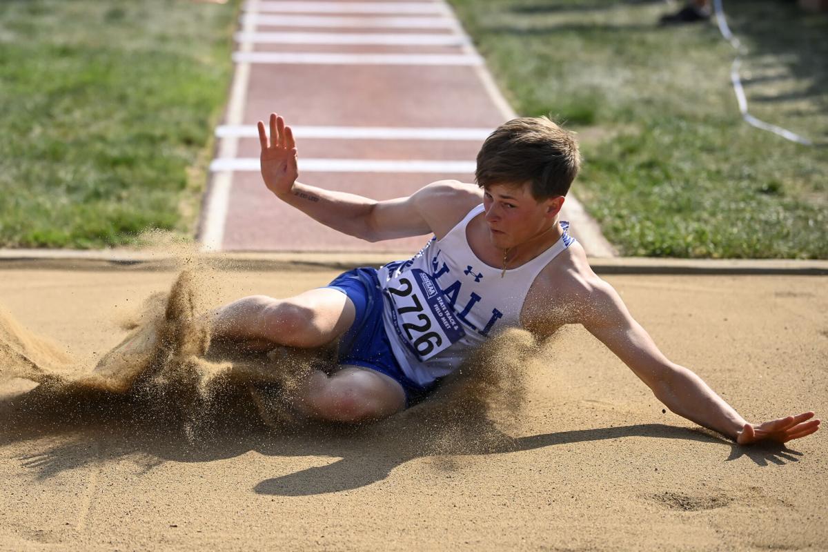 Wall’s Rylan McDonnell wins first triple jump state title