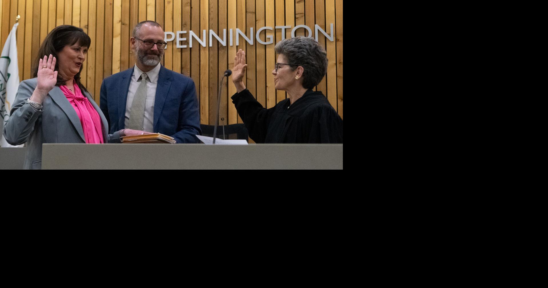 PHOTOS: Lara Roetzel sworn-in as first ever female Pennington County ...