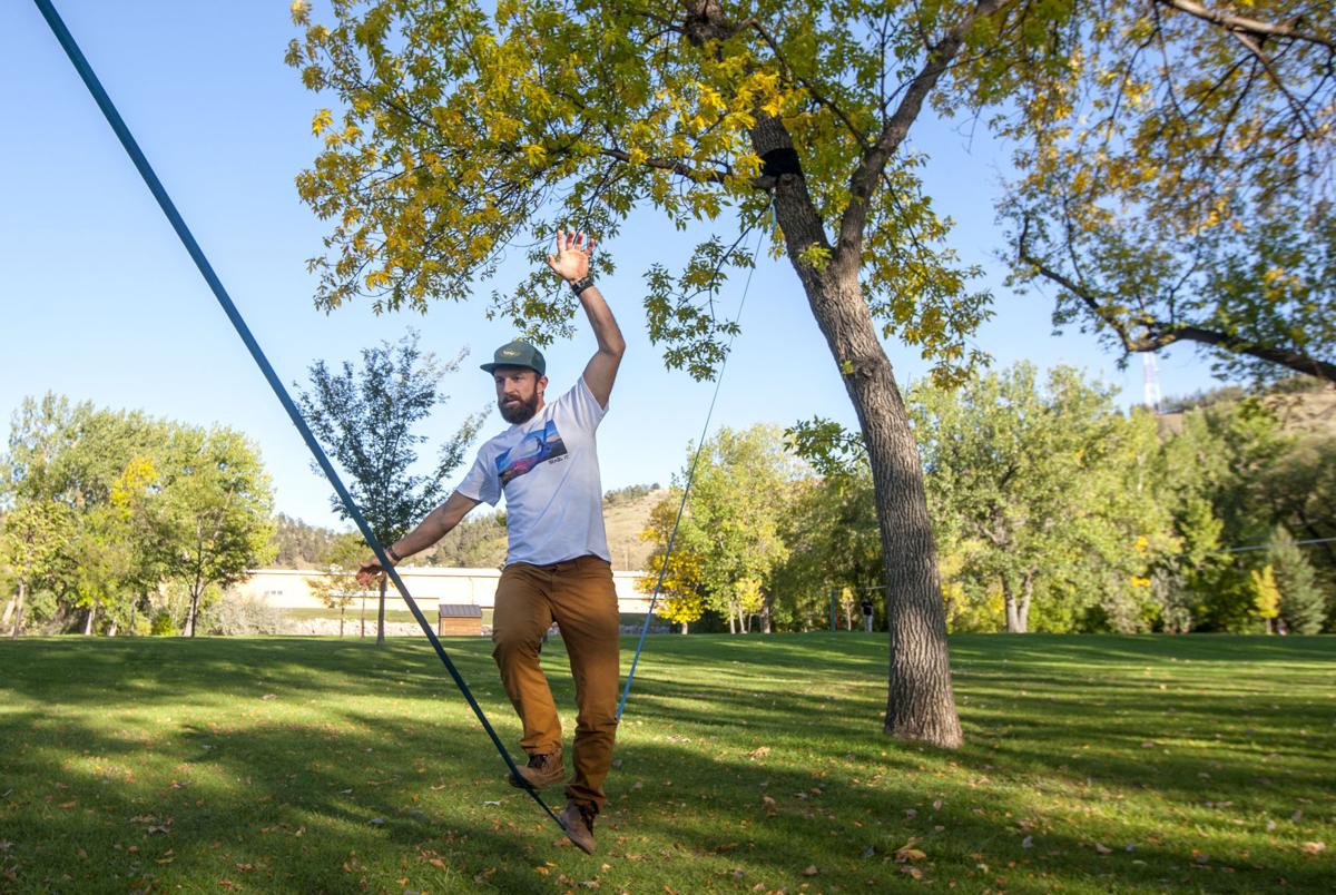Slackline park dedicated in honor of late student | Local ...