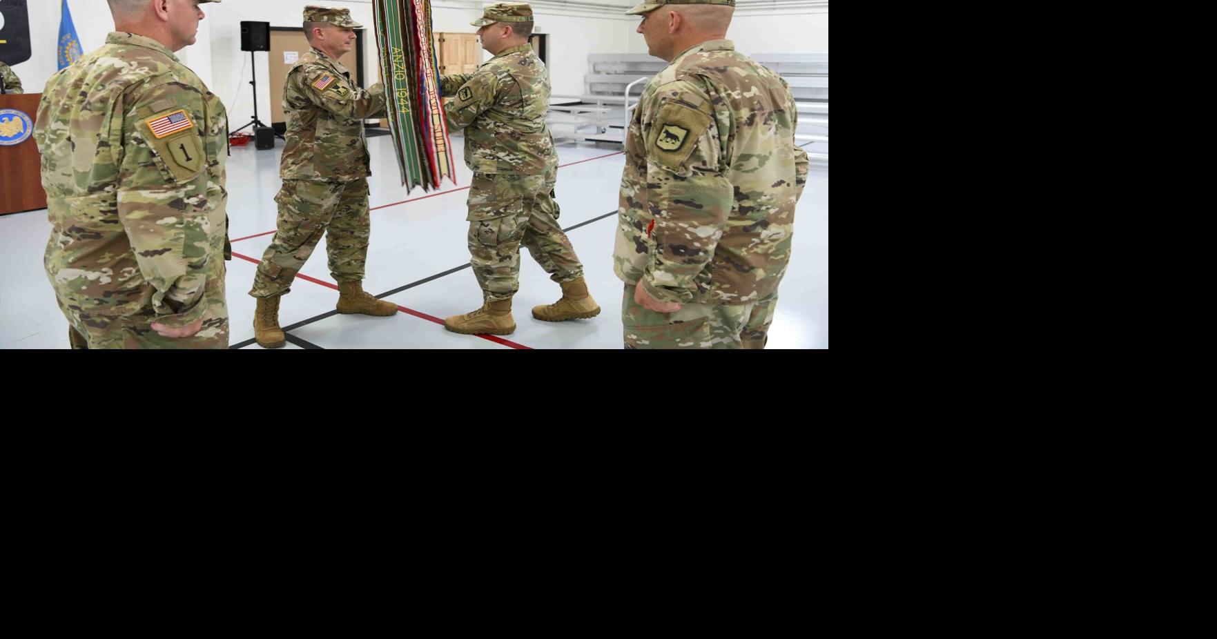 Guard's 109th Engineer Battalion changes command in ceremony in Rapid City