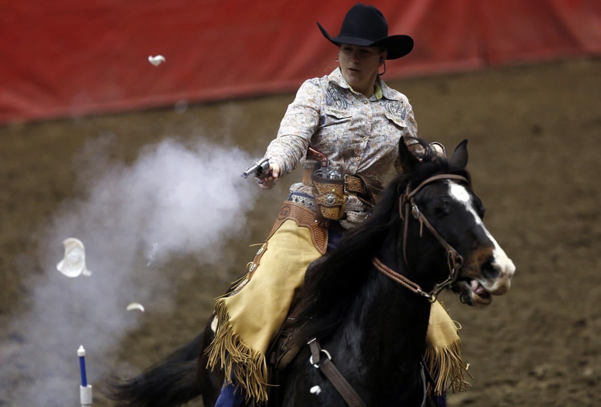 Cowboy Mounted Shooting in for two days of action at stock show | Local ...