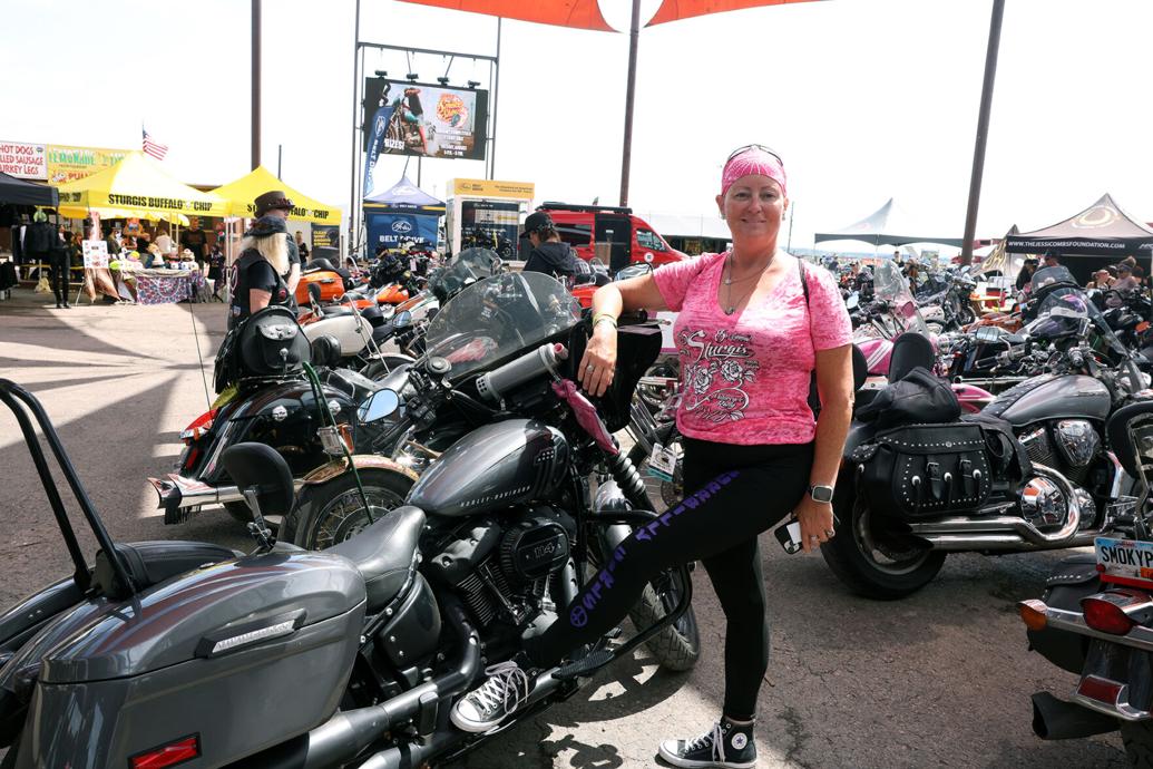 Biker Belles celebrate women riders during Sturgis Motorcyle Rally