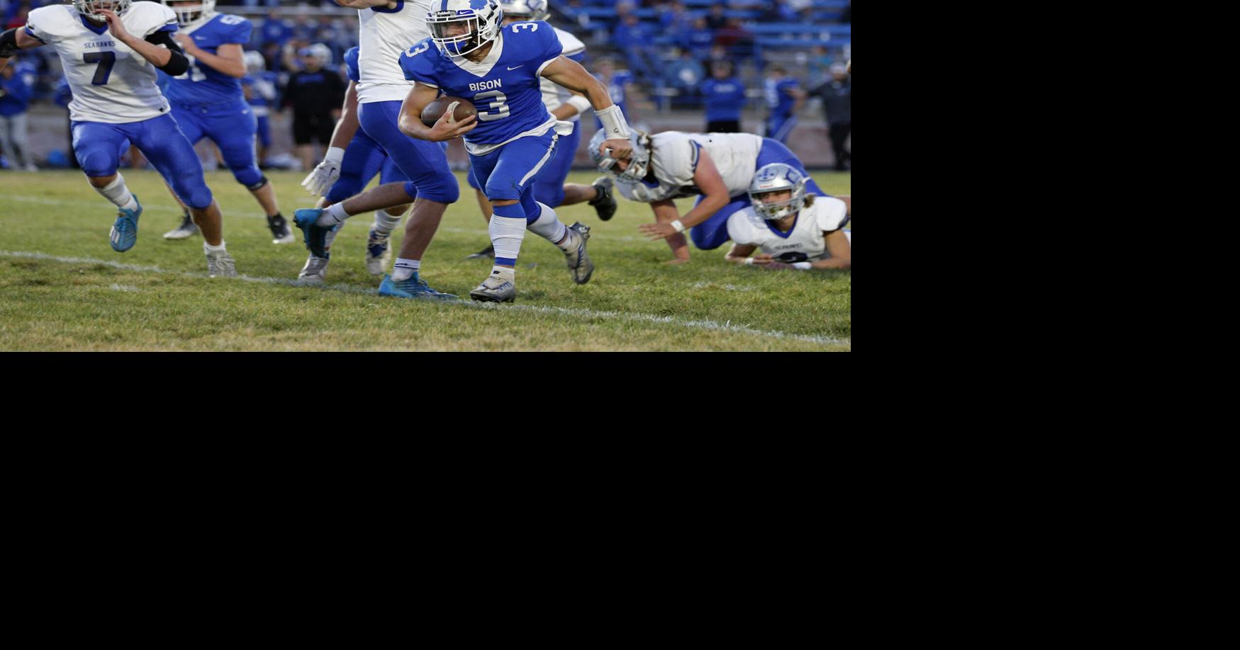 Preston Iverson, Bison trample Seahawks to earn first playoff win in a ...