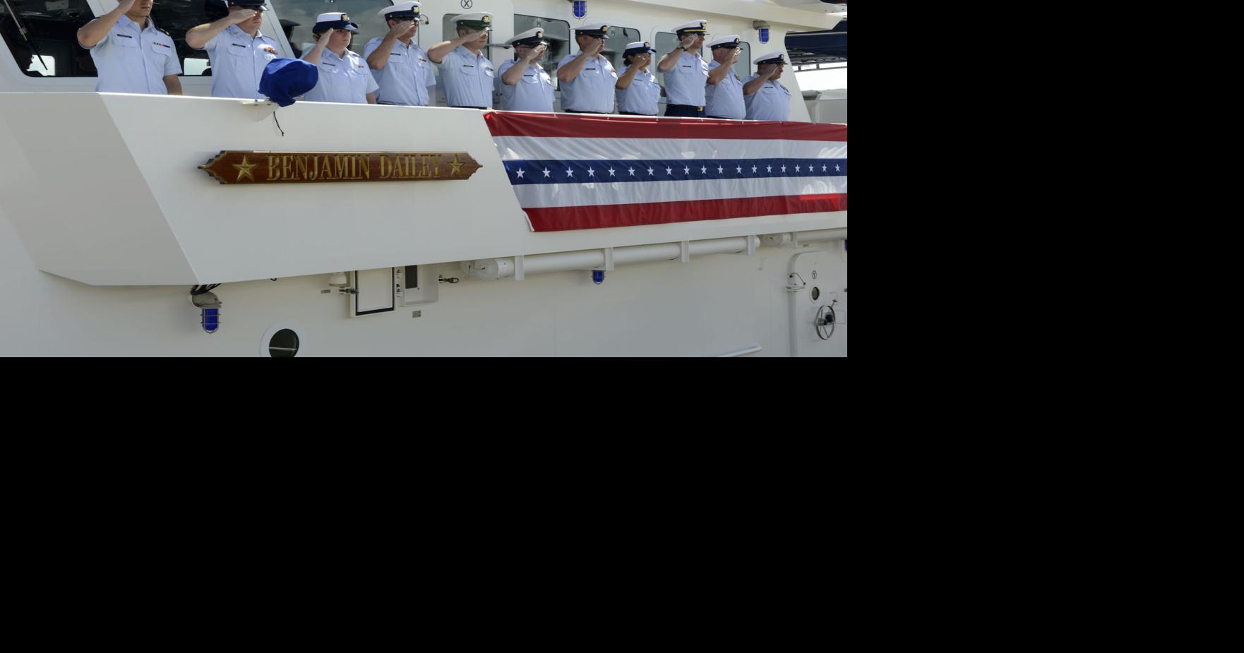 Coast Guard cutter honors Dailey relative