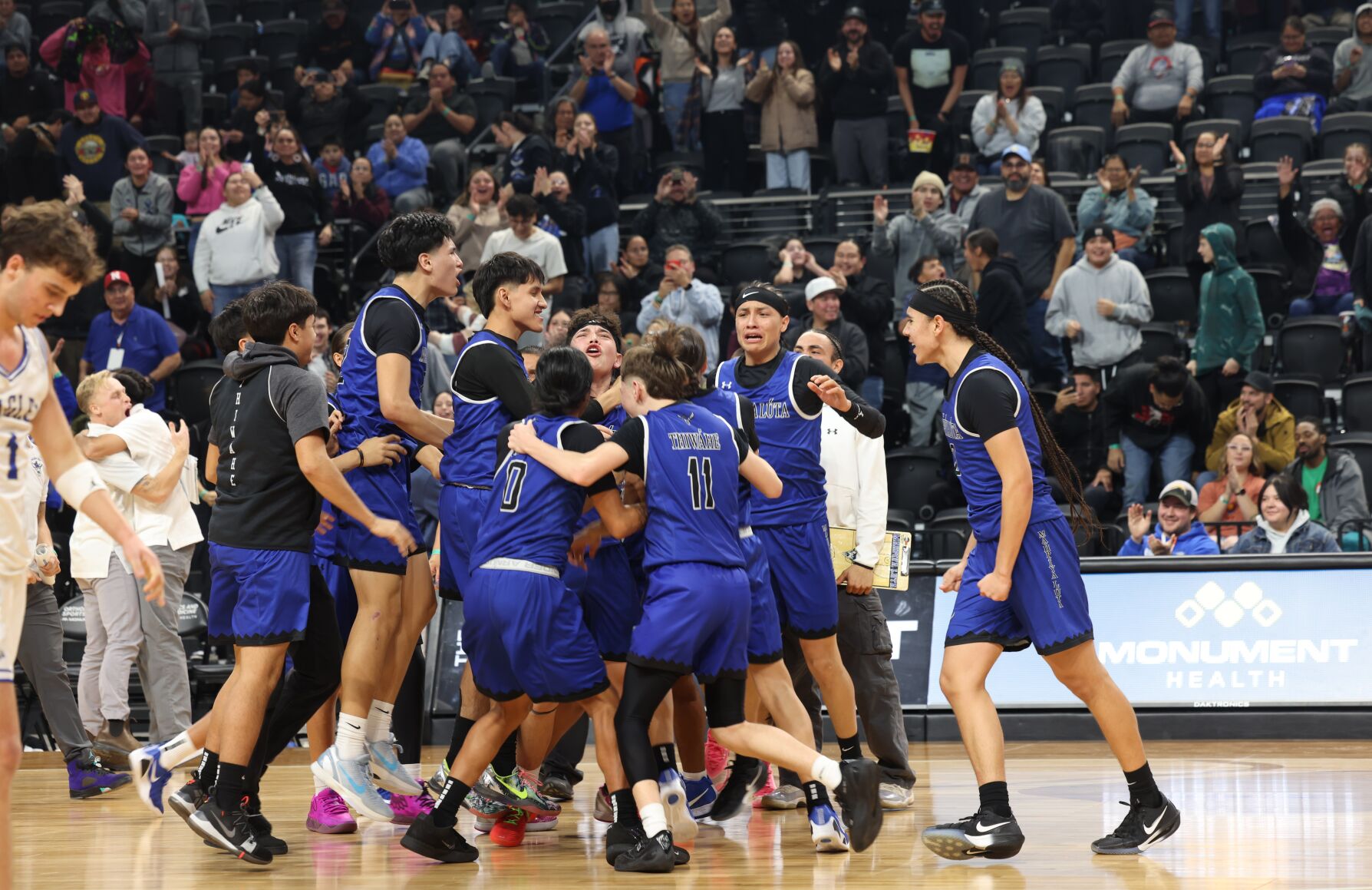 PHOTOS: Boys basketball semifinal action from the Lakota Nation ...