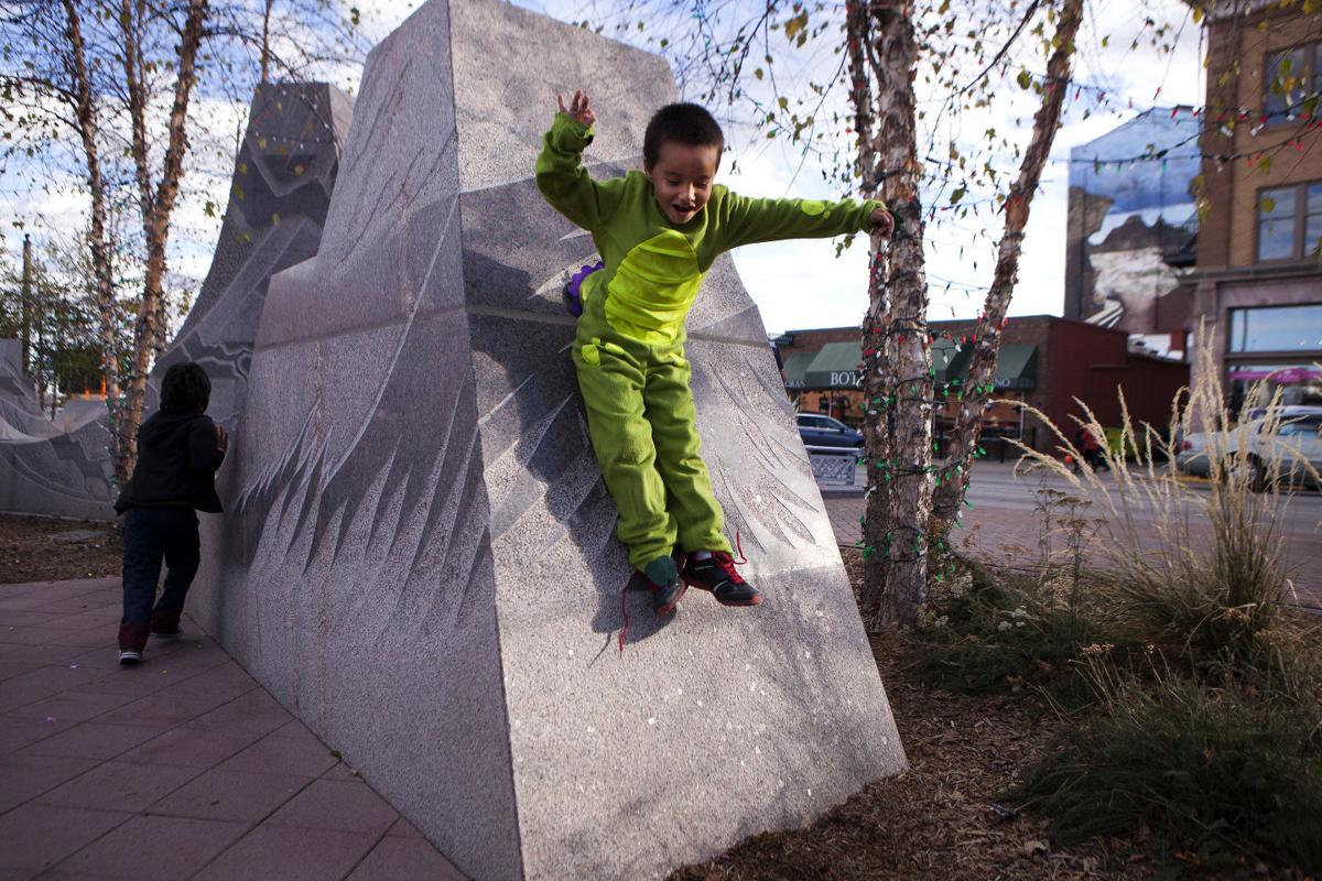 Costumed takeover at Scare at the Square