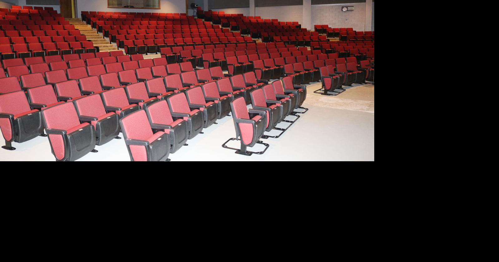 Auditorium capacity increases by 15