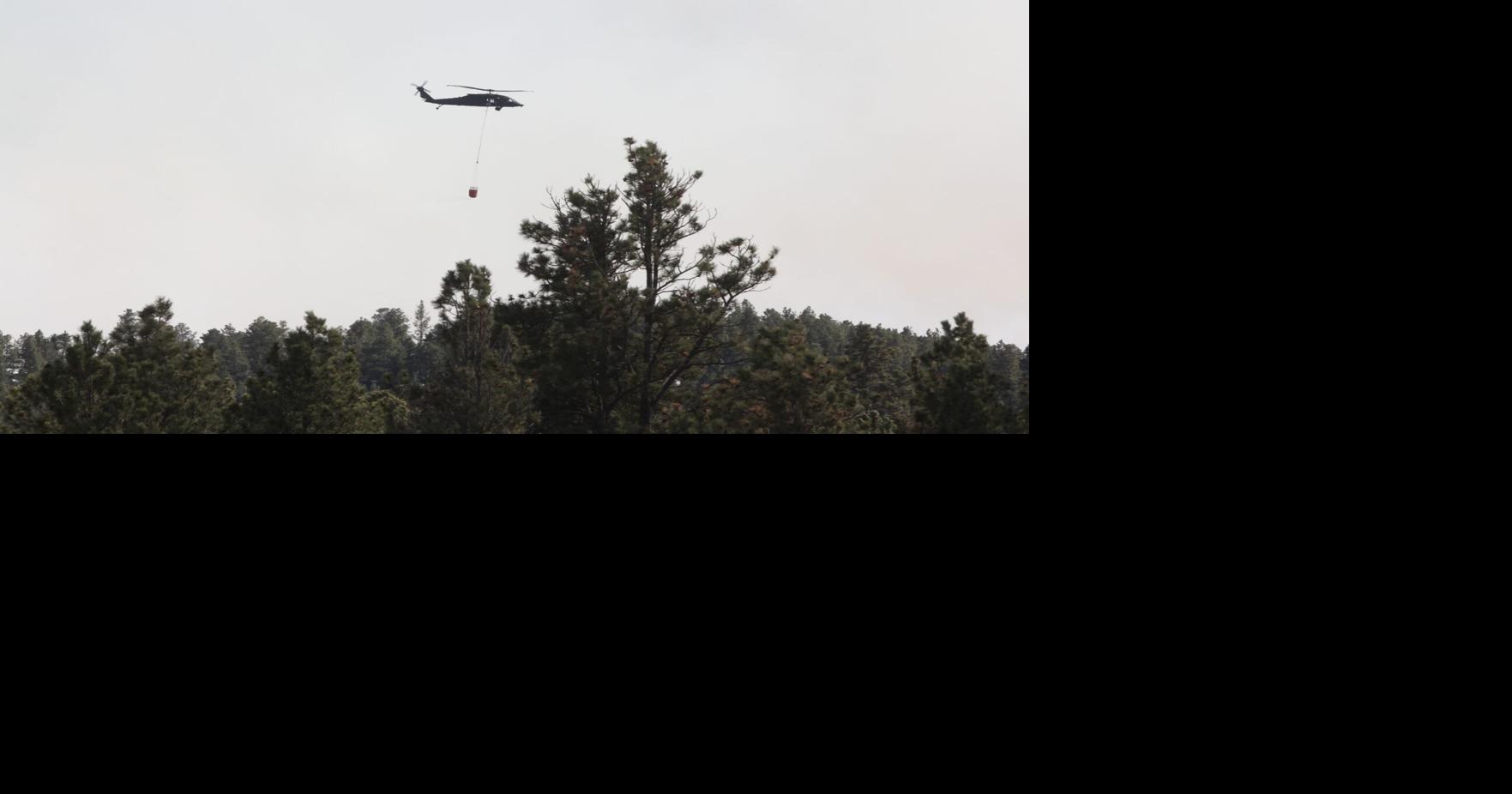 Evacuation order in place in Rockerville after fire starts