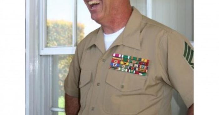 Foley honored by commissioners as veteran of the month