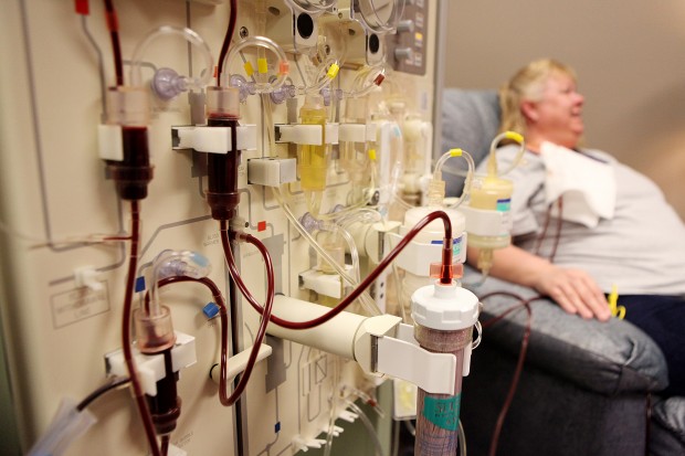 Cholesterol machine pulls out LDL