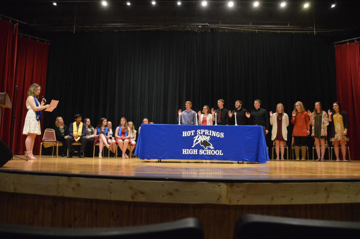 Big night for Hot Springs High School students