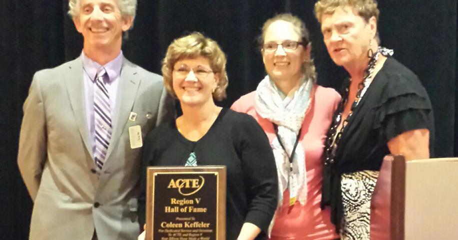 Keffeler inducted into ACTE hall of fame