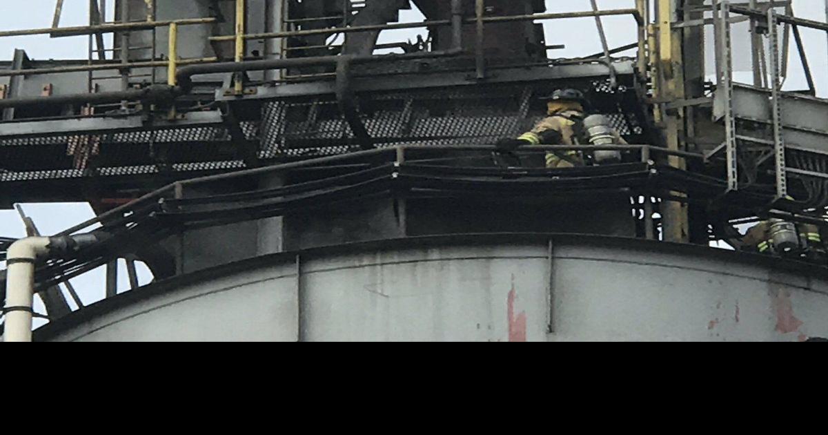 Cement plant suffers minor damage in fire