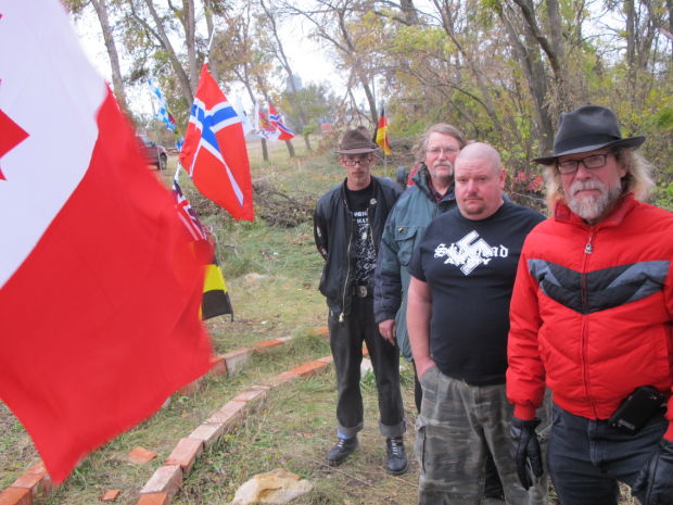 Vandals target white separatist's house in North Dakota