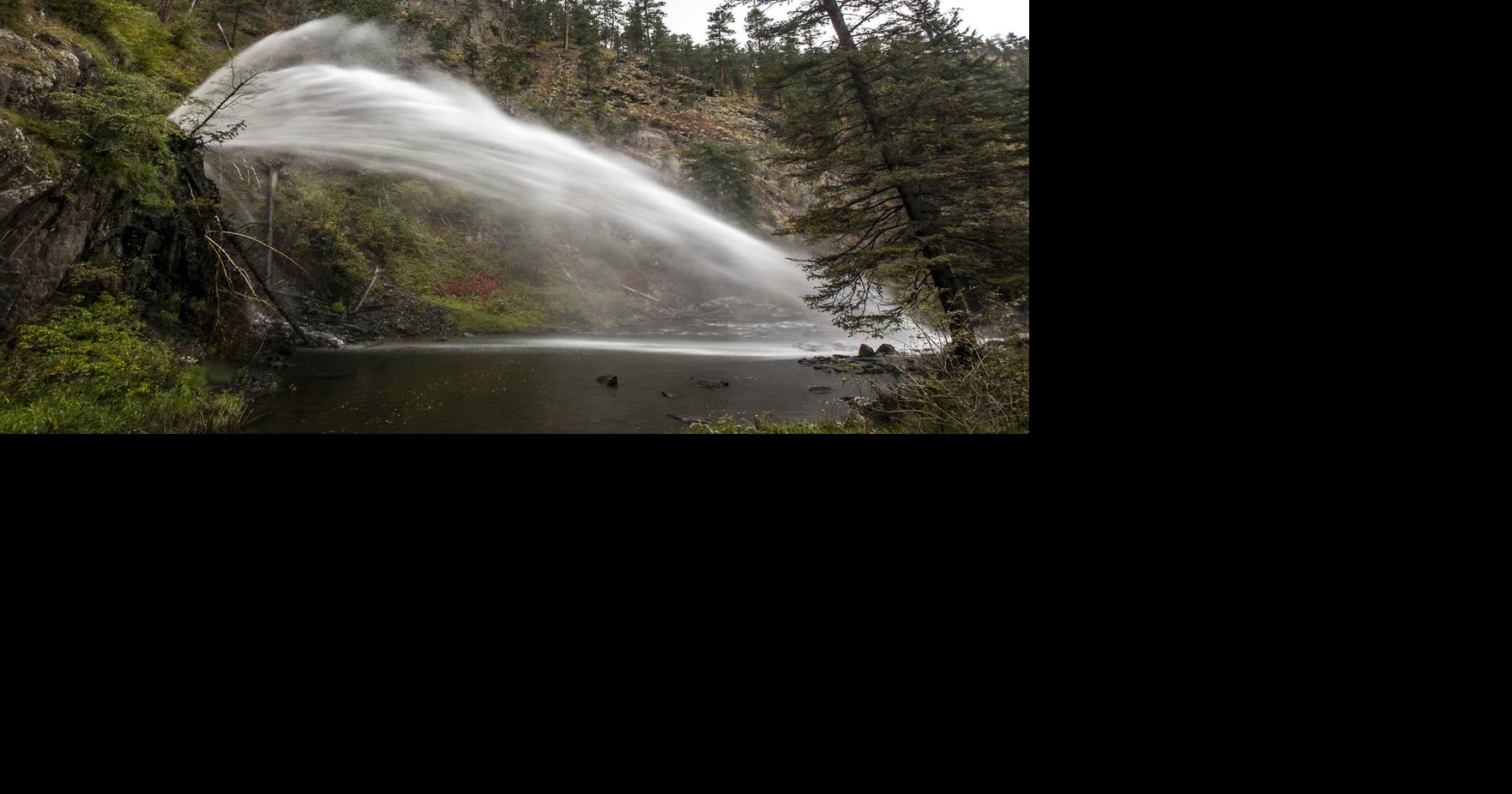 Large geyser flowing into Spring Creek could help fish survive the summer