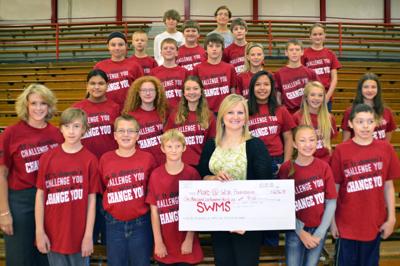 Students learn about philanthropy