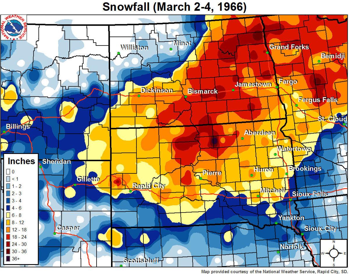 Weather Service remembers blizzard of '66 | Belle Fourche ...