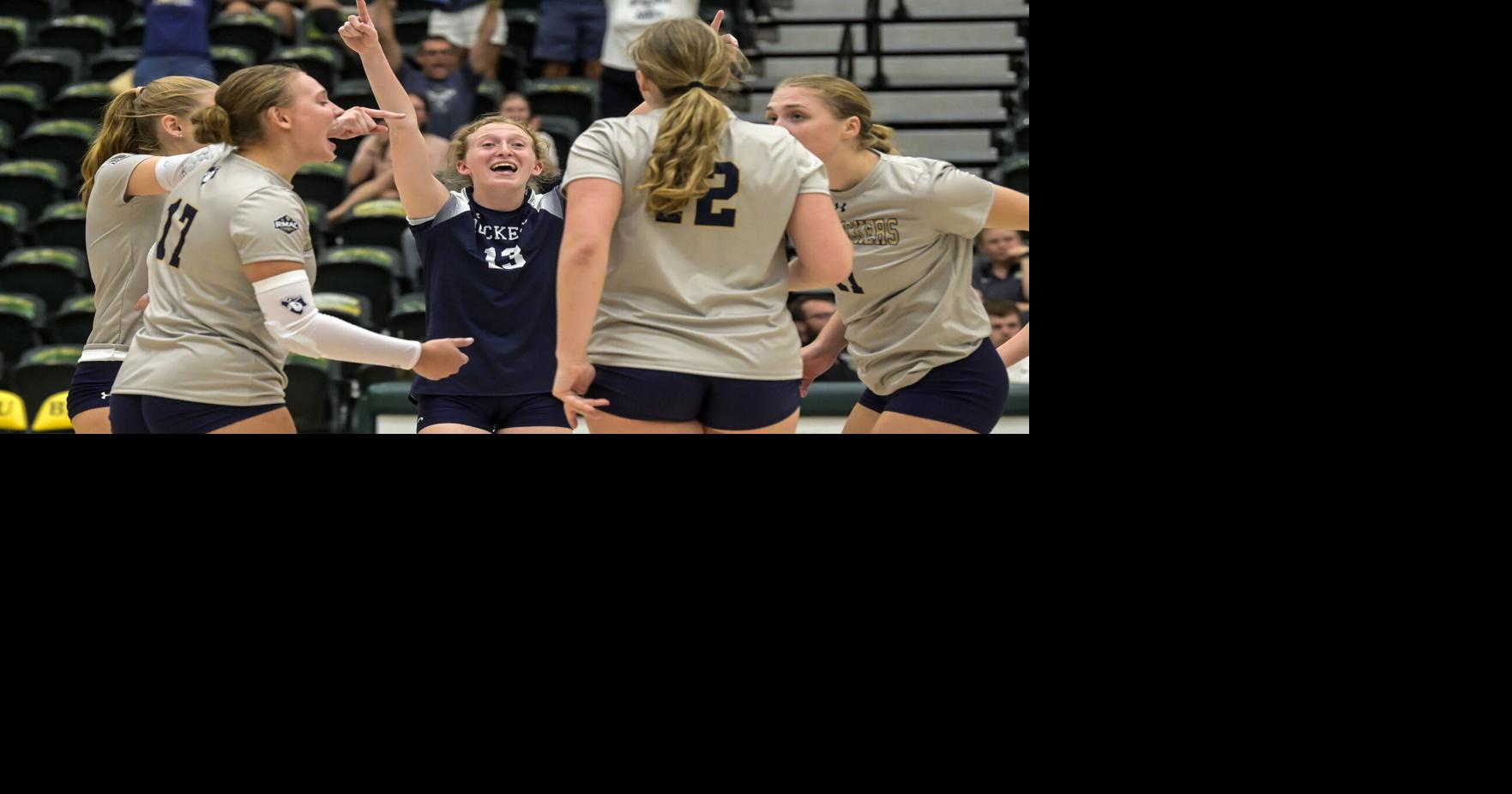 PHOTOS: Action from South Dakota Mines volleyball against Montana State ...
