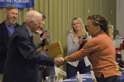 Gamby honored at ag banquet