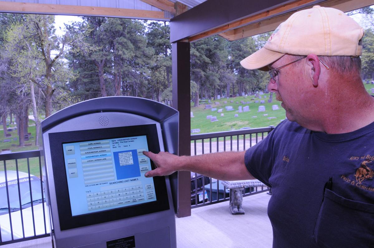 Call it high tech, cemetery has location kiosk
