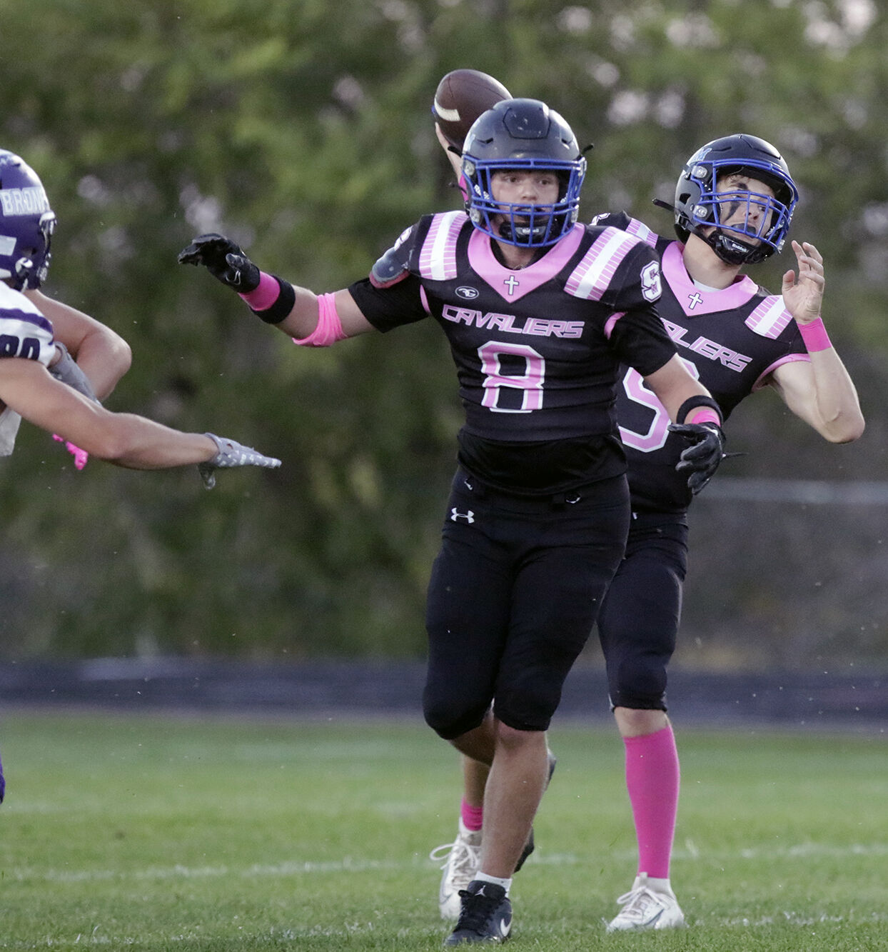 St. Thomas More football beats Belle Fourche