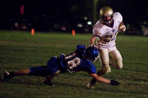 Wall vs. Harding County, football