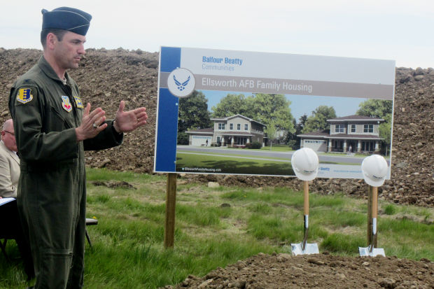 Ellsworth breaks ground on $64 million in new base housing