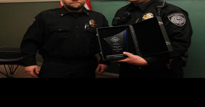 Biegert named officer of the year by local police