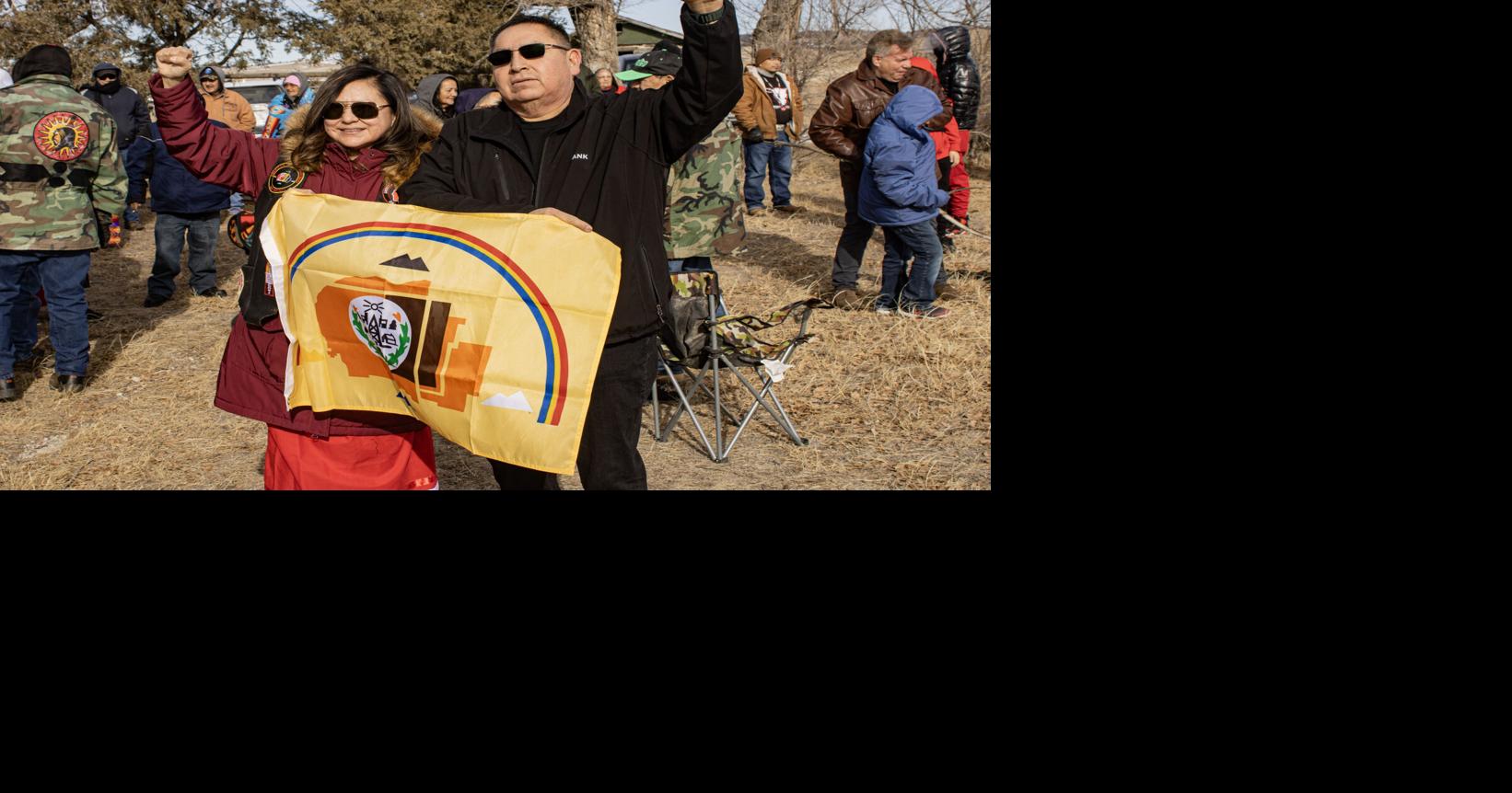 Jumping Bull Ranch ceremony for Leonard Peltier's release