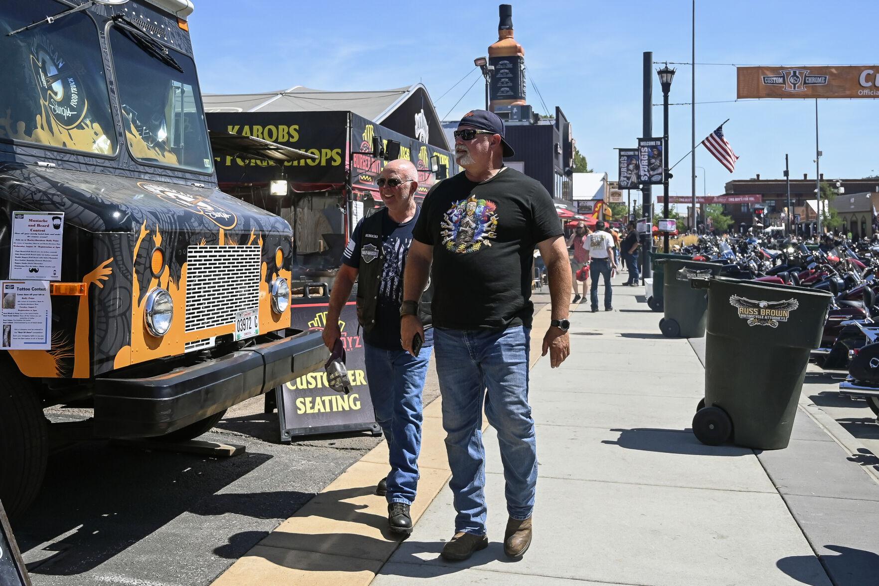 PHOTOS and VIDEO: Scenes from the Sturgis Motorcycle Rally on Thursday
